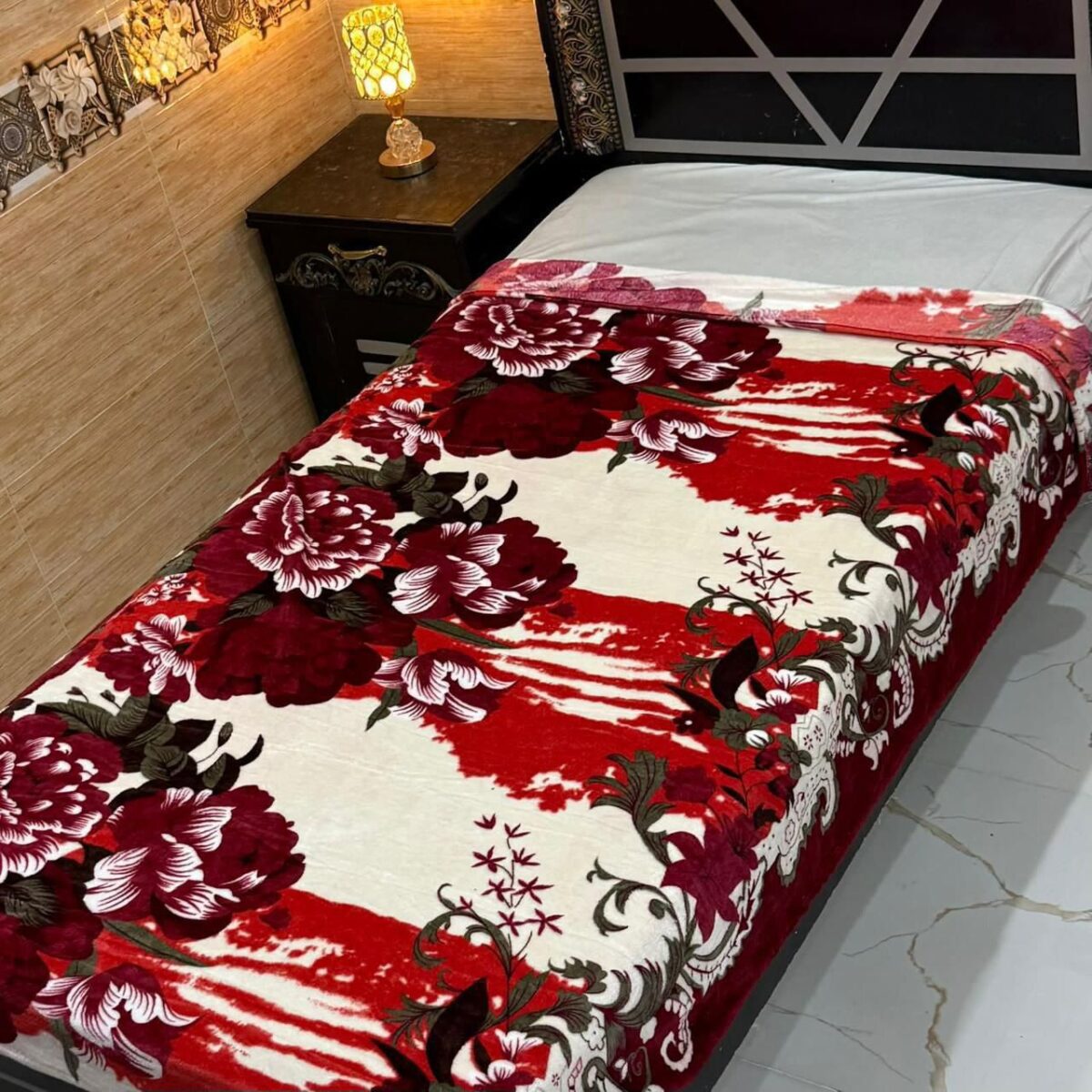 Soft Fleece Printed AC Blanket – Single Bed | Winter 2036