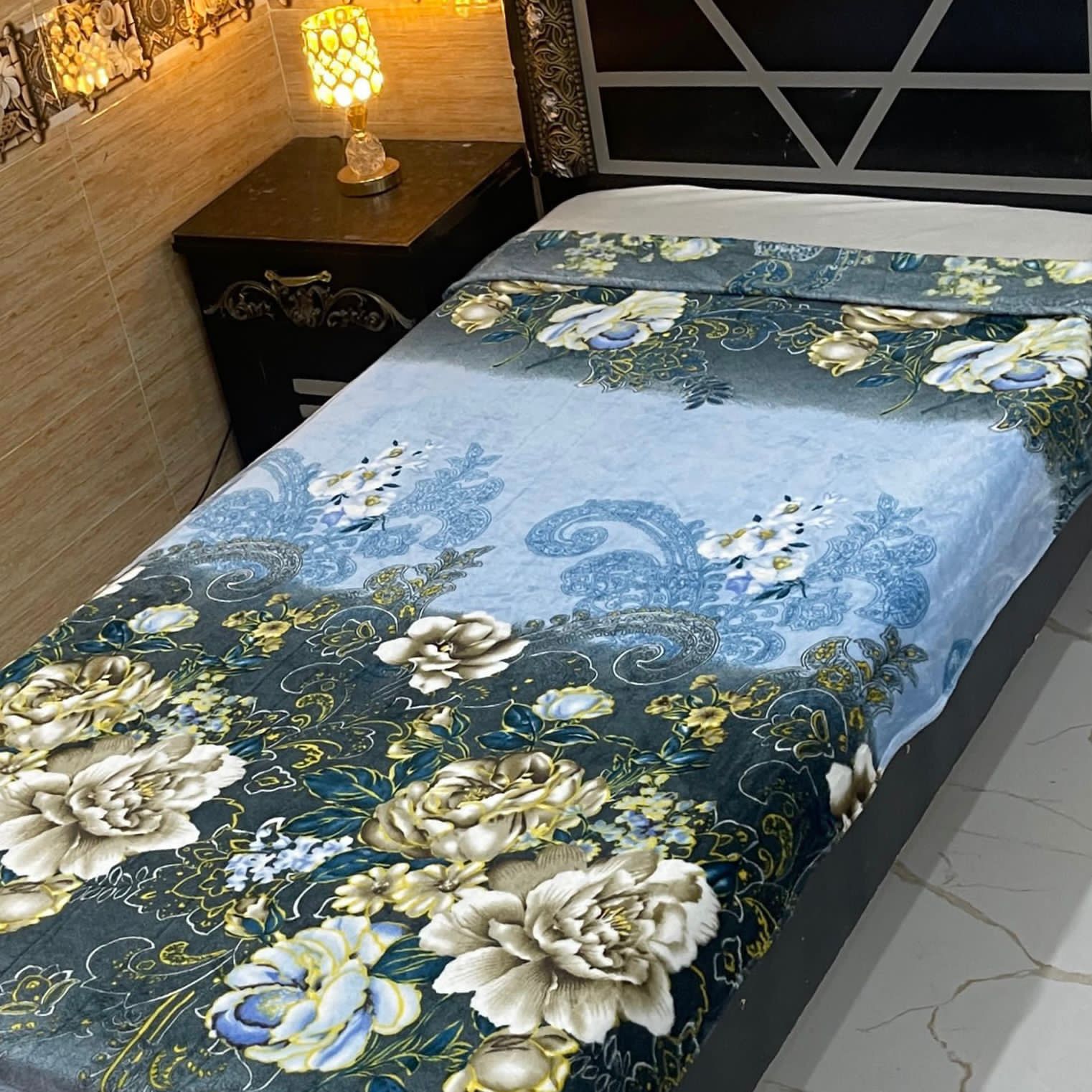 Soft Fleece Printed AC Blanket – Single Bed | Winter 2041