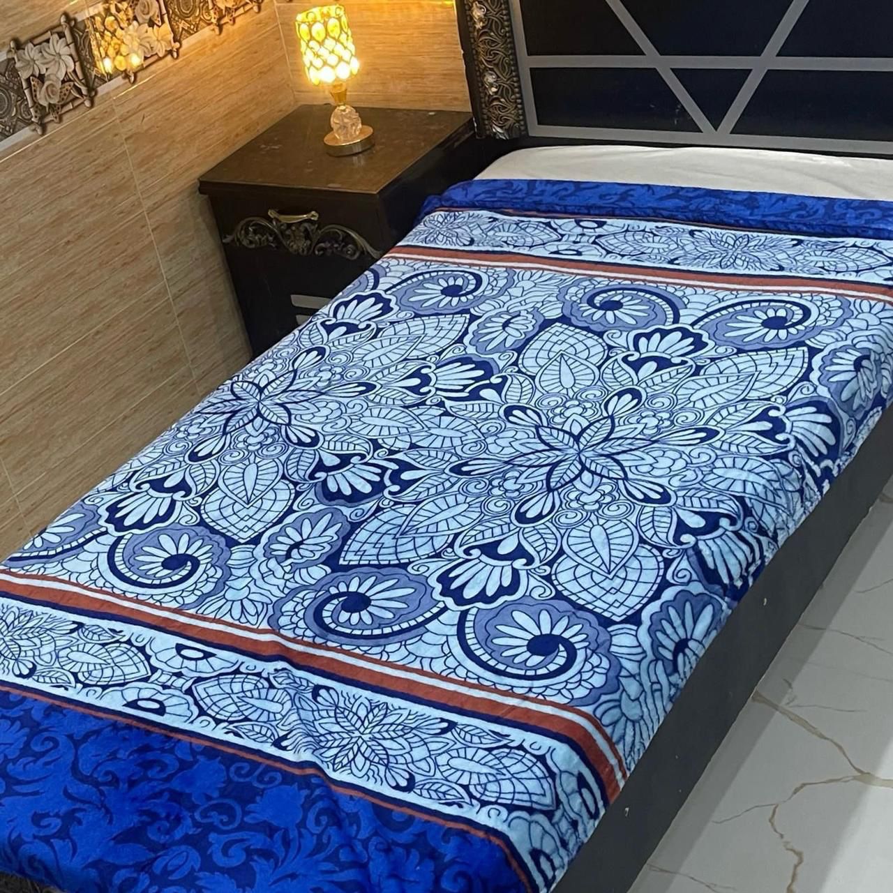 Soft Fleece Printed AC Blanket – Single Bed | Winter 2043