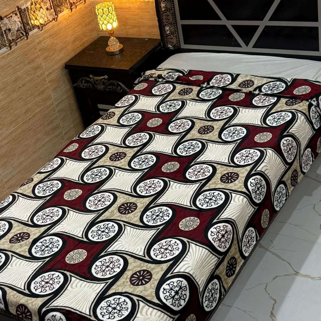 Soft Fleece Printed AC Blanket – Single Bed | Winter 2032